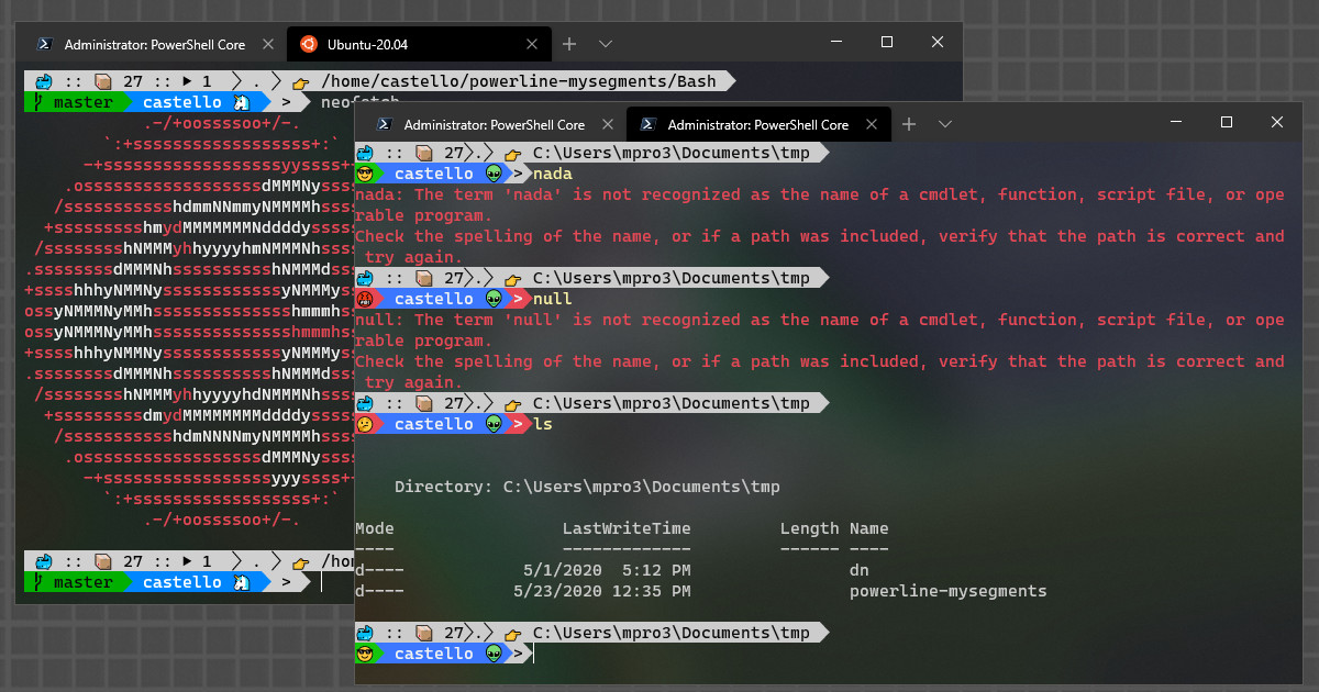 Linuxwindows Terminal Script To Display Random Emojis 🥴🤬 From Commands That Return Errors